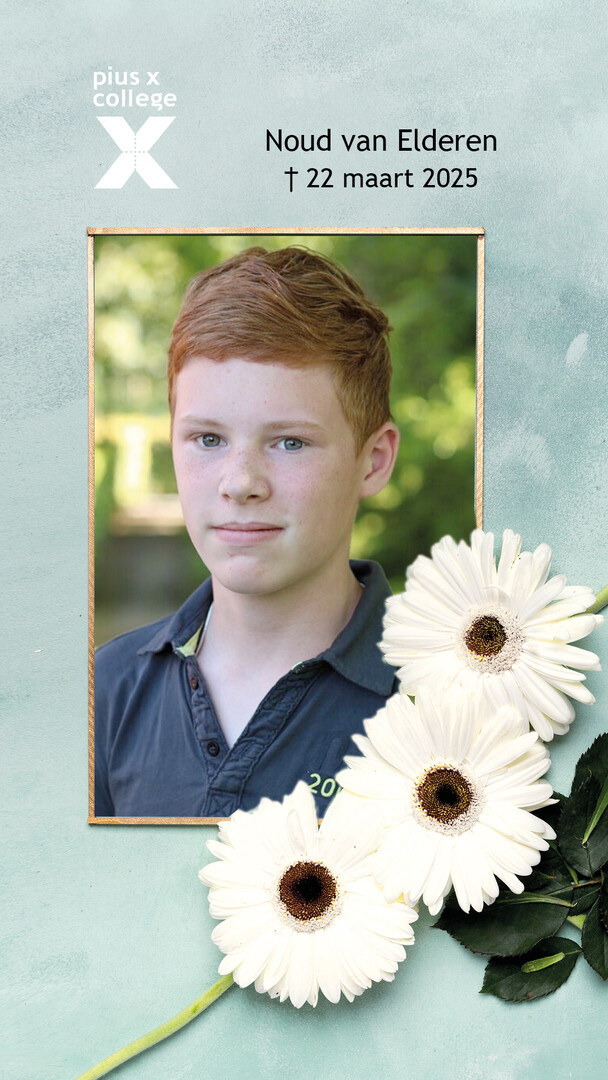 In herinnering aan Noud van Elderen - Pius X-College